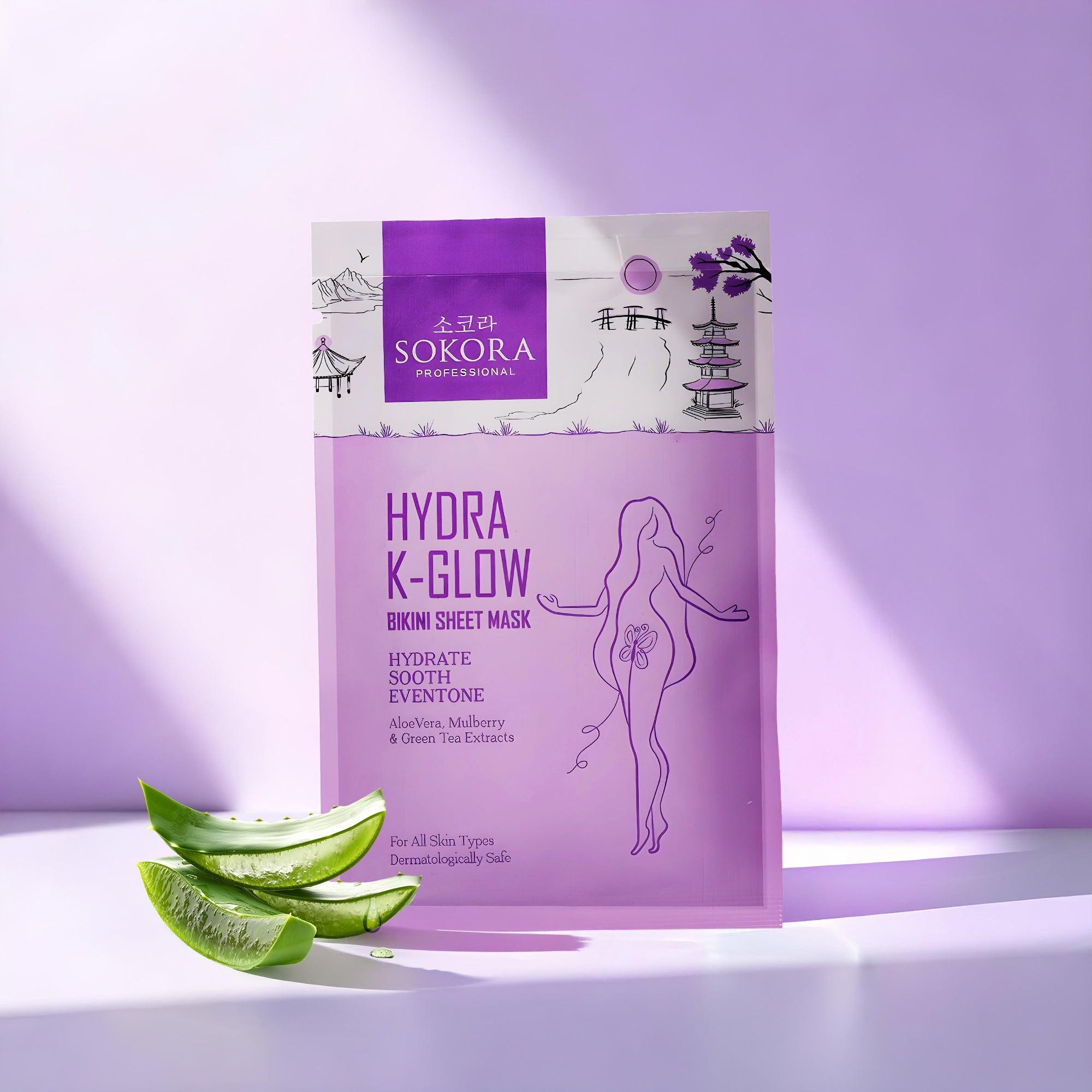 Hydra K-Glow Bikini Sheet Mask